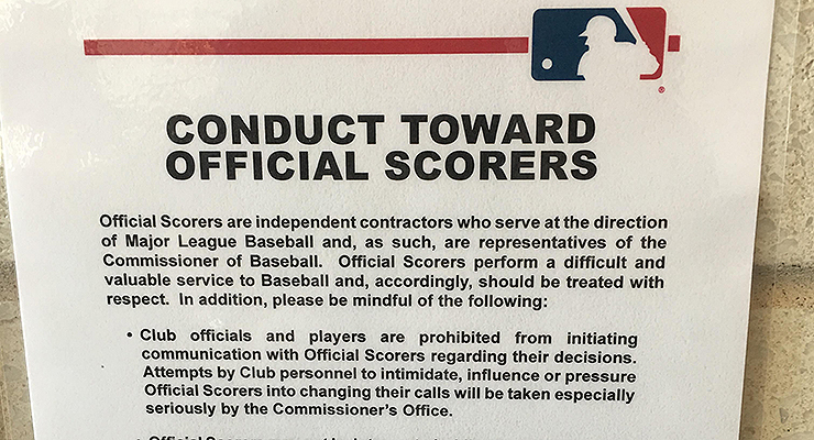 Making the Call: Keeping Score in Baseball’s Toughest Market, Part 2 ...
